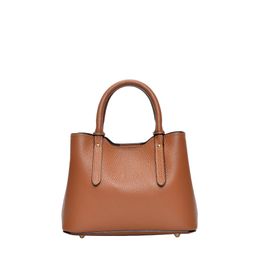 Anna Luchini Braun Rindsledertasche