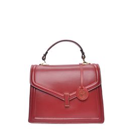 Luisa Vannini Rot Rindsledertasche