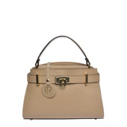 Isabella Rhea Beige Rindsledertasche