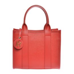 Isabella Rhea Rot Rindsledertasche