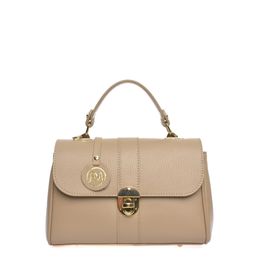 Roberta M Beige Rindsledertasche