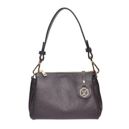 Luisa Vannini Kastanienbraun Rindsledertasche