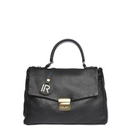 Isabella Rhea Schwarz Rindsledertasche