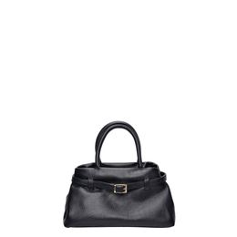 Luisa Vannini Schwarz Rindsledertasche