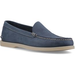 Sperry Authentische Venetiansche Leder Herren Slipper in Marineblau