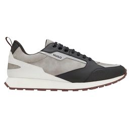 Hugo - Herren/Damen Unisex Sneaker "Icelin", Leder (Grau)
