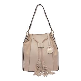 Roberta M Beige Rindsledertasche