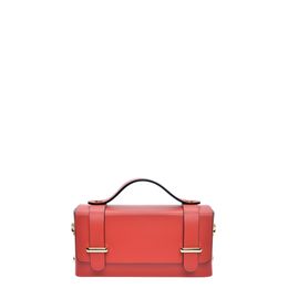 Isabella Rhea Rot Rindsledertasche