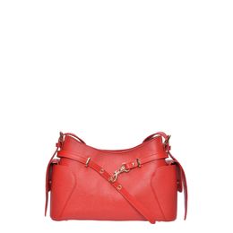Roberta M Rot Rindsledertasche