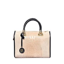 Isabella Rhea Beige Rindsledertasche