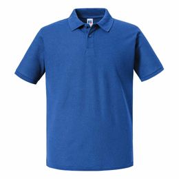 Russel Athletic Russell - "Authentic Eco" Poloshirt f&uuml;r Herren (Helles K&ouml;nigsblau)
