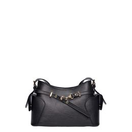 Roberta M Schwarz Rindsledertasche