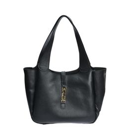 Roberta M Schwarz Rindsledertasche