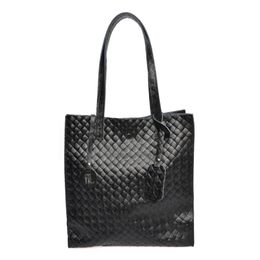 Anna Luchini Schwarz Rindsledertasche