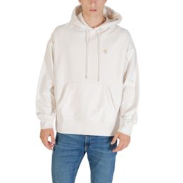 Calvin Klein Jeans Gestickter Logo Baumwollhoodie