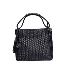 Luisa Vannini Schwarz Rindsledertasche