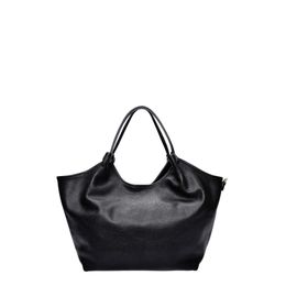 Isabella Rhea Schwarz Rindsledertasche