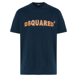 Dsquared2 Cool Fit Blau-marineblaues T-shirt