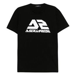 Dsquared2 Bold Logo Cool Fit Schwarzes T-shirt