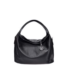 Luisa Vannini Schwarz Rindsledertasche