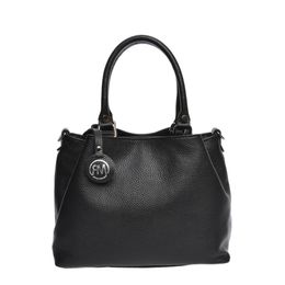 Roberta M Schwarz Rindsledertasche