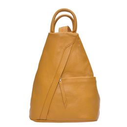 Isabella Rhea Senf Rindsledertasche