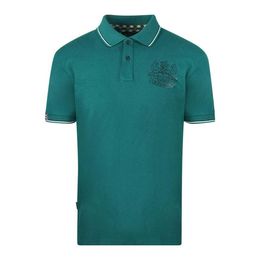 Aquascutum Unisex Erwachsene Aldis Crest Polo-Shirt (Gr&uuml;n)
