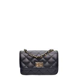Luisa Vannini Schwarz Rindsledertasche