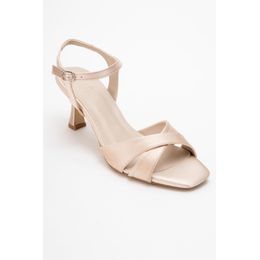 Melin Cross Riemen Stiletto Sandale