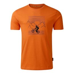 Dare 2b - "Movement III" T-Shirt f&uuml;r Herren (Dunkel Orange)