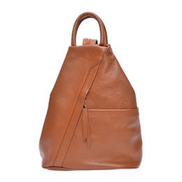 Isabella Rhea Braun Rindsledertasche