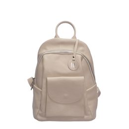 Anna Luchini Beige Rindsledertasche