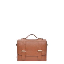Luisa Vannini Braun Rindsledertasche