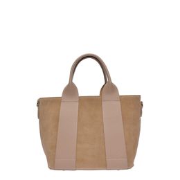Luisa Vannini Beige Rindsledertasche
