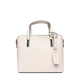 Anna Luchini Beige Rindsledertasche
