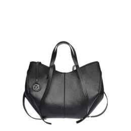 Luisa Vannini Schwarz Rindsledertasche