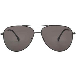HUGO BOSS - "1558 0I46 IR" Sonnenbrille f&uuml;r Herren (Schwarz/Golf Gr&uuml;n/Grau)