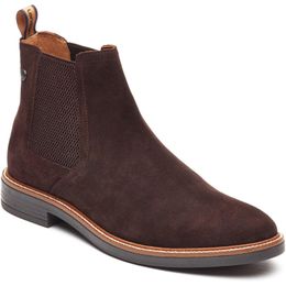 Base London Sussex Chelsea-Stiefeletten aus Leder f&uuml;r Herren in Braun