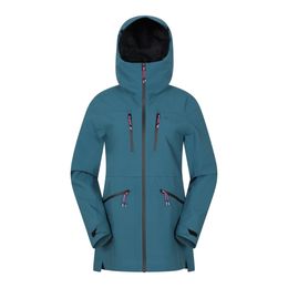 Mountain Warehouse - "Tempest" Skijacke f&uuml;r Damen, 3 Lagen, Wasserfest (Petrol)