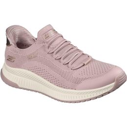 Skechers BOBS Sport Squad 4 Dire Step Polyester Damen Blush Sneakers