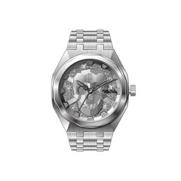 Police Skull Kristall Uhr