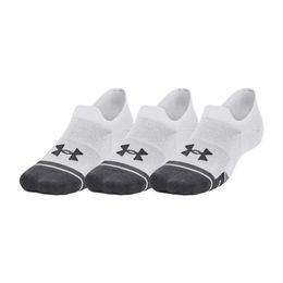 Under Armour - "Ultra-Low" Sportsocken f&uuml;r Herren/Damen Unisex - Training(3er-Pack) (Wei&szlig;)
