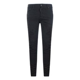 Dsquared2 - Cool Guy Jean - Schwarze, Verst&auml;rkte, Zerrissene Jeans