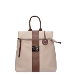 Luisa Vannini Zweifarbig Rindsledertasche
