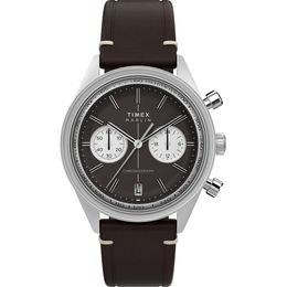 Timex Marlin Jet Braun Herren Armbanduhr TW2Y24700