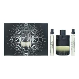Azzaro The Most Wanted Intense Eau de Toilette 100ml + 2 x Eau de Toilette 10ml Geschenkset