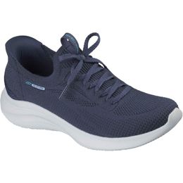 Skechers Ultra Flex 4.0 Textil Damen Navy Standard Sneakers