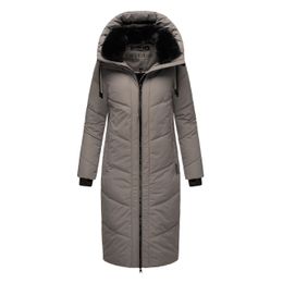 Marikoo Damen Winterjacke Nadaree &ndash; lang, warm & mit Kapuze