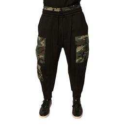 Dolce & Gabbana Tarnmuster-Panel-Jogginghosen Pt0034