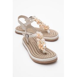 Lely Leder Thong Sandale